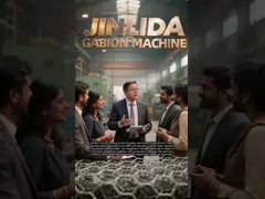 The IoT-Enabled Intelligent CNC Gabion Mesh Machine — Precision. Experience. Innovat