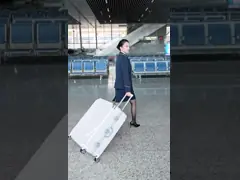Large-Capacity Aluminum Frame Combination Lock Suitcase with Retractable Handle