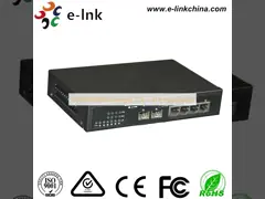10/100/1000M Managed 2FX + 4TX Fiber Switch