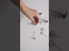 China 12Ga 2-3/16" Concrete Head Spot Welding Duct Liner Weld Pins For Fixing Wool Hvac Air System for sale