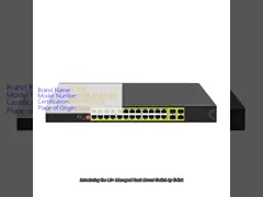 L2+ Managed Rack Mount 24-Port 10/100/1000T + 4-Port 1000X SFP Ethernet Switch