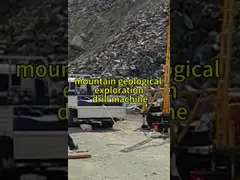 mountain geological exploration Hydraulic drilling rig for Africa/Central Asia