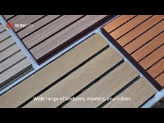 China Balance Style And Silence With Winego Grooved Wall Panels For Cultural Spaces for sale