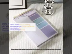 China Custom Journal Notebook Personalization Option Logo Printing and Pastel Color Scheme for Personalization for sale