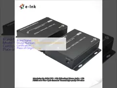 DVI + 1Ch Bidirectional Stereo Audio + 1Ch RS232 over Fiber Optic Extender