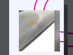 China PVC Carbon Fiber Grain Leather - 0.6mm Thickness 150cm Width for Car Mats and Furniture Upholstery for sale