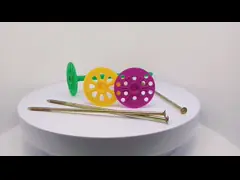 China OEM / ODM Galvanize Screws Plastic Nylon Wall Insulation Anchors Insulation Board Anchors for sale