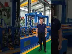 탄소강용 정밀 튜브 밀 (ERW 용접, 80m/min)