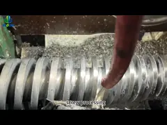 China High-Accuracy Bimetalic Conical Twin Screw Barrel forn Plastic and Rubber Extrusion for sale