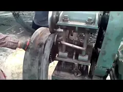 China 5.5kW Waste Tire Strip Cutting Machine / Tyre Strip Cutter Customized Voltage for sale