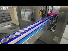 中国 タッチスクリーン付きの缶の自動ラベル装置 220V/380V 販売のため