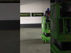 Caminar y levantar objetos - Mini elevador de tijeras autopropulsado