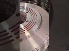 Customized CuCrZr Alloy Seam Welding Wheel for Seam/Roll Welding with Diameter qp300-q50mm and Thickness5-30mm