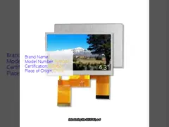 RGB Interface TFT LCD Modules HD 4.3 Inch TFT LCD Display