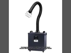 KNOKOO FES350 Soldering Smoke Absorber Portable Fume Collector Remote Control For Welding