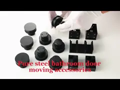 China Tempered Glass Sliding Door Hardware Frameless Sliding Door Kit Sliding Glass Door System for sale