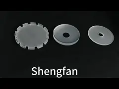 Cina Il vetro di silice fusa sferico di forma riveste la doppia lastra di vetro convessa del quarzo di tolleranza di +/-0.02mm in vendita