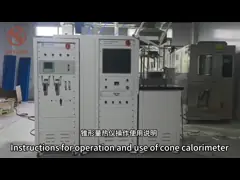 China ASTM E1354 Cone Calorimetry Testing Machine Cone Calorimeter Fire Tester for sale