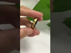 ブラックチタン＆ジルコニウム メンズ結婚指輪