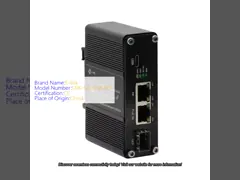 Mini Industrial Gigabit Ethernet PD Switch with Type-C Output