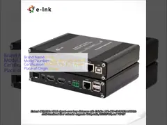 Multi-functional 4K 60Hz HDMI KVM Fiber Extender