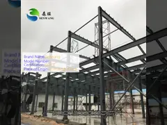 China Prefab Steel Structure Warehouse with Commercial/Residential/Factory Application European S235/S355 Material Grade from Qingdao Port for sale