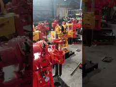 China Gold Mining Diamond Core Soil Test Drilling Machine 130 Mm Hole Diameter for sale