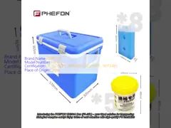 China Thermometer Temperature Display Transport Container for Biological Samples for Specimen Cold Chain Safety Transportation for sale