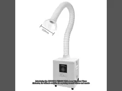 China White Laser Engraver Fume Extractor 150W Laser Smoke Purifier With Multi Stage Filtration for sale