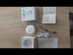 Child Lock White Noise Machine With Five Color Night Light 30 Soothing Sounds Timer Function