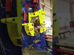 D51K-350 CNC Vertical Ring Rolling Machine 300 KN 160 mm Height