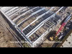 China Prefab Steel Structure Building for Industrial Workshops Q235B Q355B for sale