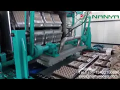 Equipo que moldea del huevo de la bandeja de la máquina de la pulpa rotatoria auto del papel usado