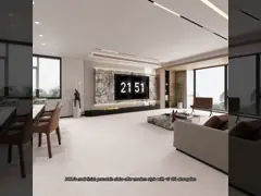 Matt Finish and Interior Porcelain Wall Slab with Absorption Rate 0.1%