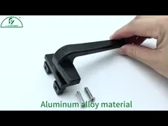 Aluminium Window Door Accessories High Foot Casement Handle With Srews