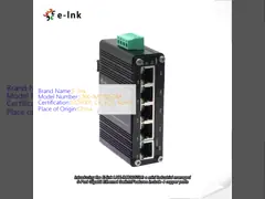 Mini Industrial Managed 5-Port Gigabit Ethernet Switch