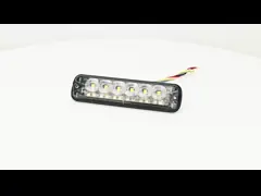 China 18W Truck Strobe Light High Bright LED Grille Strobe Lights IP67 PC Lens Materials for sale