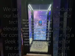 15M Travel Heavy Duty Home Elevators With Enhanced Microcomputer Control