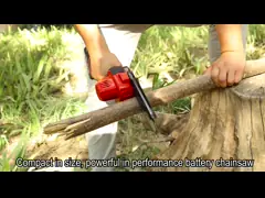 China Mini Chainsaw Cordless Handheld Electric Chain Saw with Battery, Used for Tree Trimming Wood, Gift for Father, Husband, Man for sale