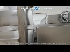 Cina Macchina automatica per la scottatura e la spaccatura delle arachidi per uso alimentare, con tasso di spaccatura <15% per uso industriale in vendita