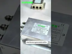 China Low Pass Inverter EMI Filter with 50dB Min Insertion Loss and 50Ω Input Impedance for sale