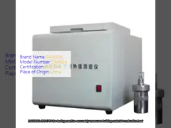 Building Material Lab Fire Testing Machine Gross Heat of Combustion Apparatus ISO1716