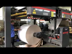 paper splicing and pallet change system