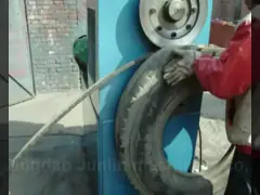 China Rubber Powder Granule Production Line Waste Tyre Making Rubber Powder Plant for sale