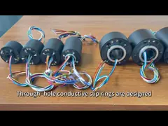China 50mm Hollow Slip Ring Through Hole Slip Ring 18 Circuits For Wind Power Generation for sale