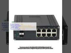 Industrial L2+ 8-Port 10/100/1000T 802.3at PoE + 2-Port 1000X SFP Managed Ethernet Switch