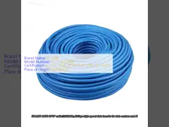 CAT8 SFTP Blue 22AWG 2000MHz High Speed Cable For Data Center AI