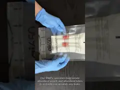 95kPa pressure-rated bag utilizes a powerful absorbent system