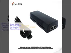 10/100/1000Mbps 60W Ultra POE Injector