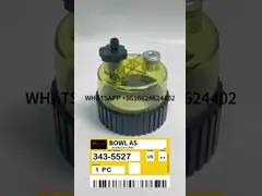 3435527 343-5527 OIL WATER SEPERATOR BOWL FOR CAT E320C 345C E365C E390D EXCAVATOR